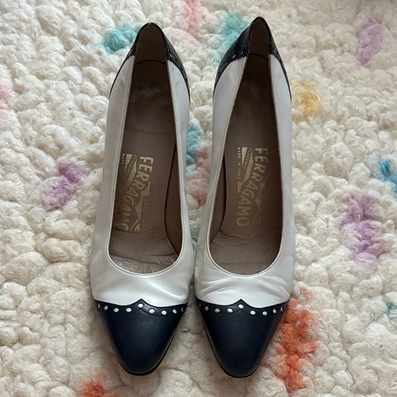Salvatore Ferragamo | Shoes | Rare Salvatore Ferragamo Spectator Pumps ...